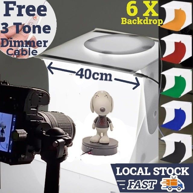 Professional light box 40cm, Photography, Photography Accessories ...