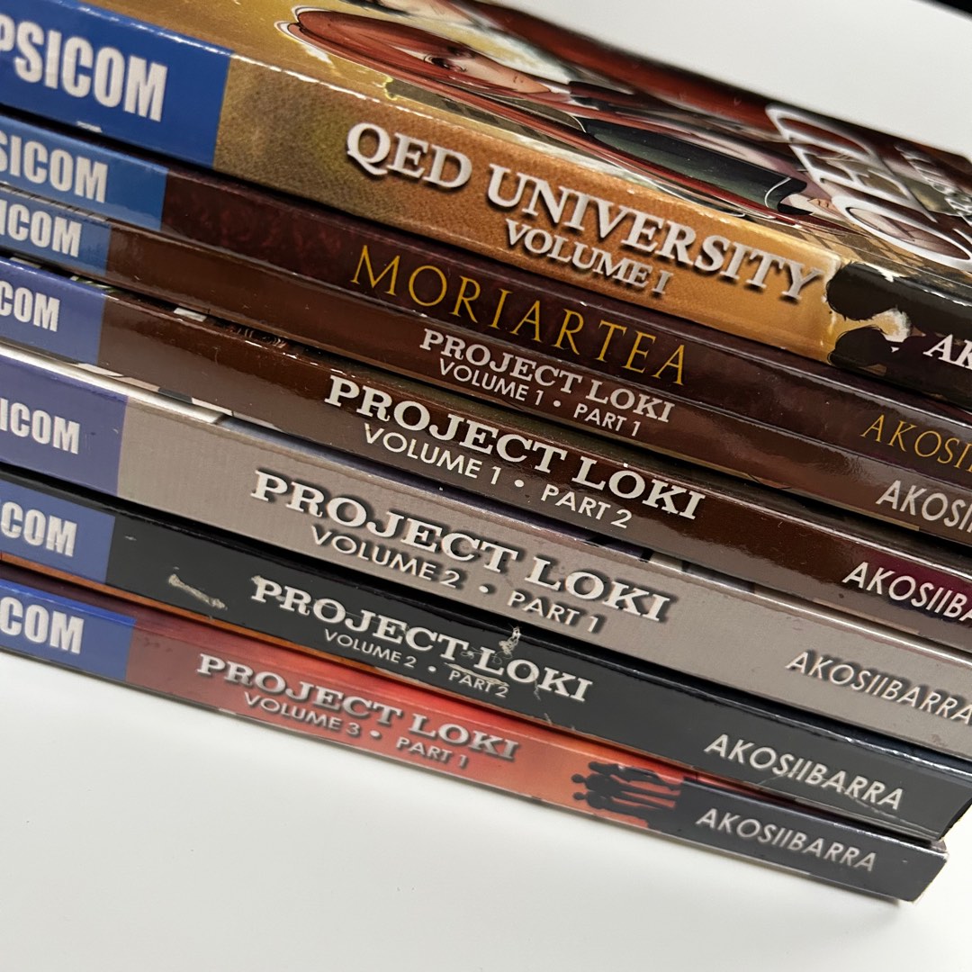Project Loki, Moriartea, QED University (AkoSiIbarra Books) Set ...