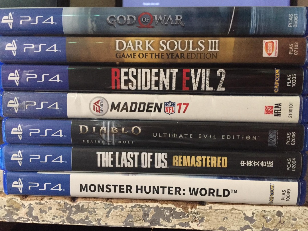 PS4 GAMES (USED), Video Gaming, Video Games, PlayStation on Carousell