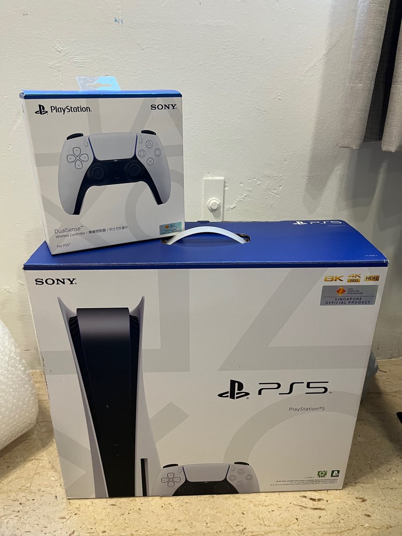 PS5 box, Video Gaming, Video Game Consoles, PlayStation on Carousell