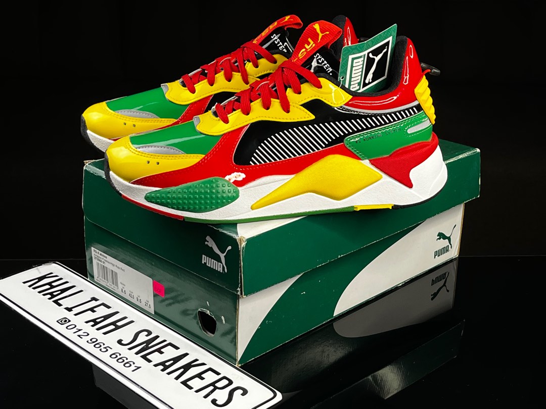 PUMA RSX ATMOS RASTA UK7, 8 & 8.5, Men's Fashion, Footwear, Sneakers on ...