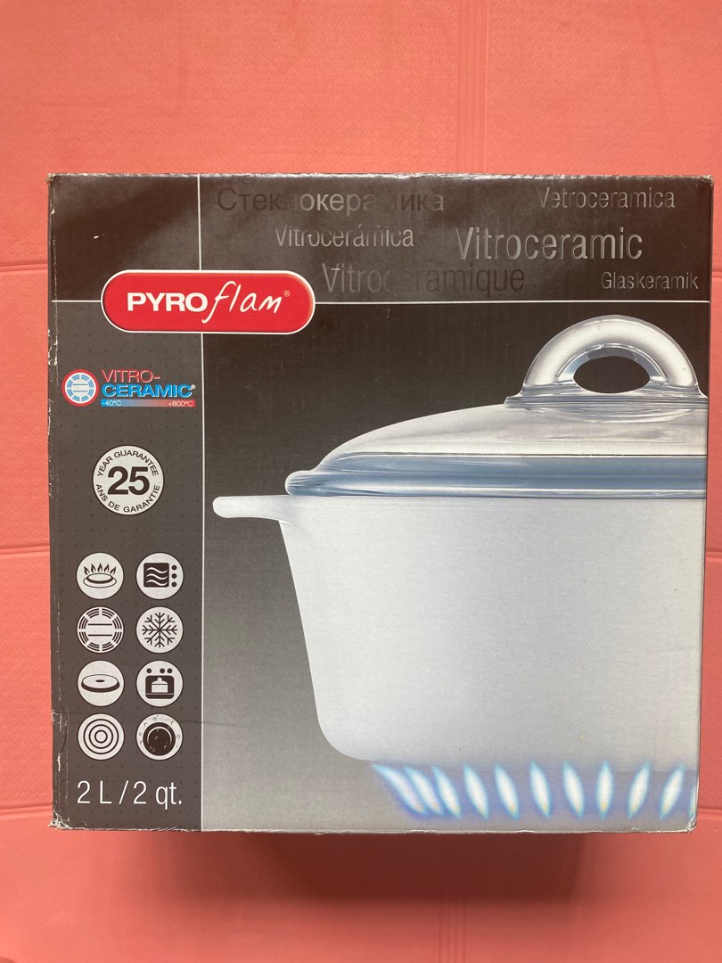 Pyroflam Ceramic pot, Furniture & Home Living, Kitchenware & Tableware ...
