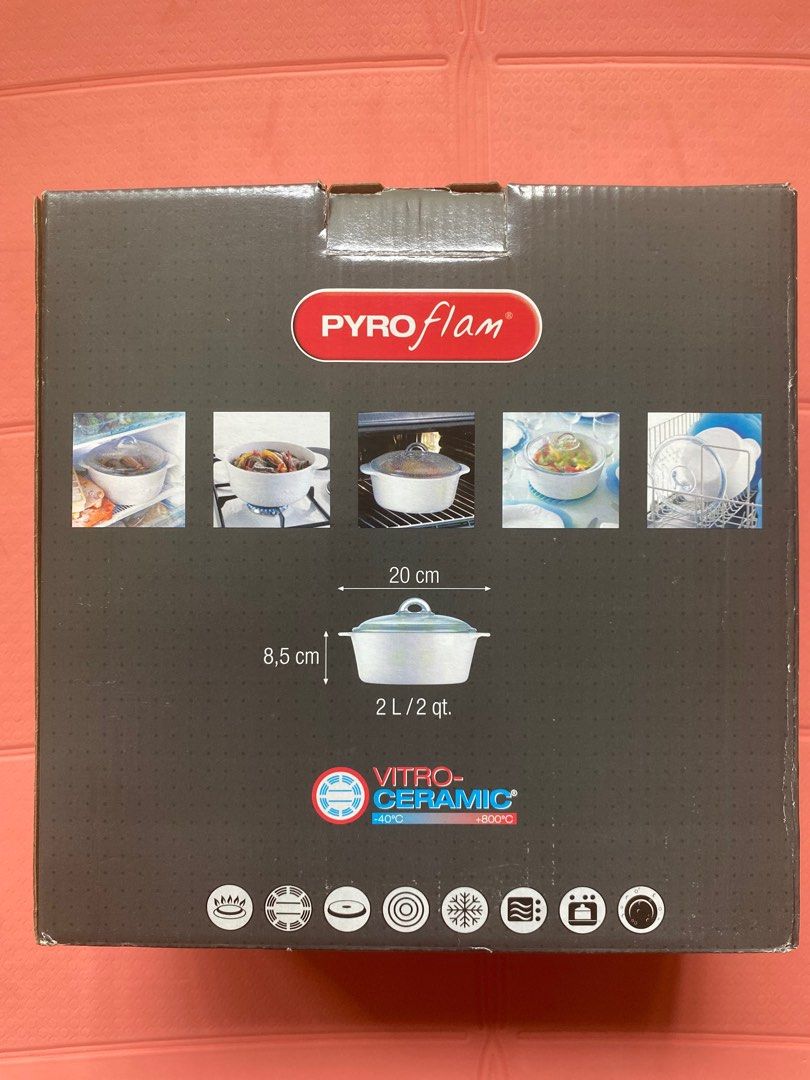 Pyroflam Ceramic pot, Furniture & Home Living, Kitchenware & Tableware ...