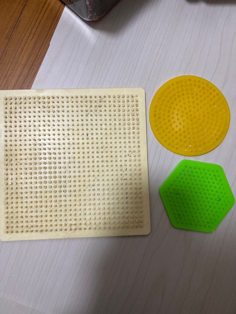 Ikea Pyssla Perler Beads White Big Square Pegboard Photo, 43% OFF