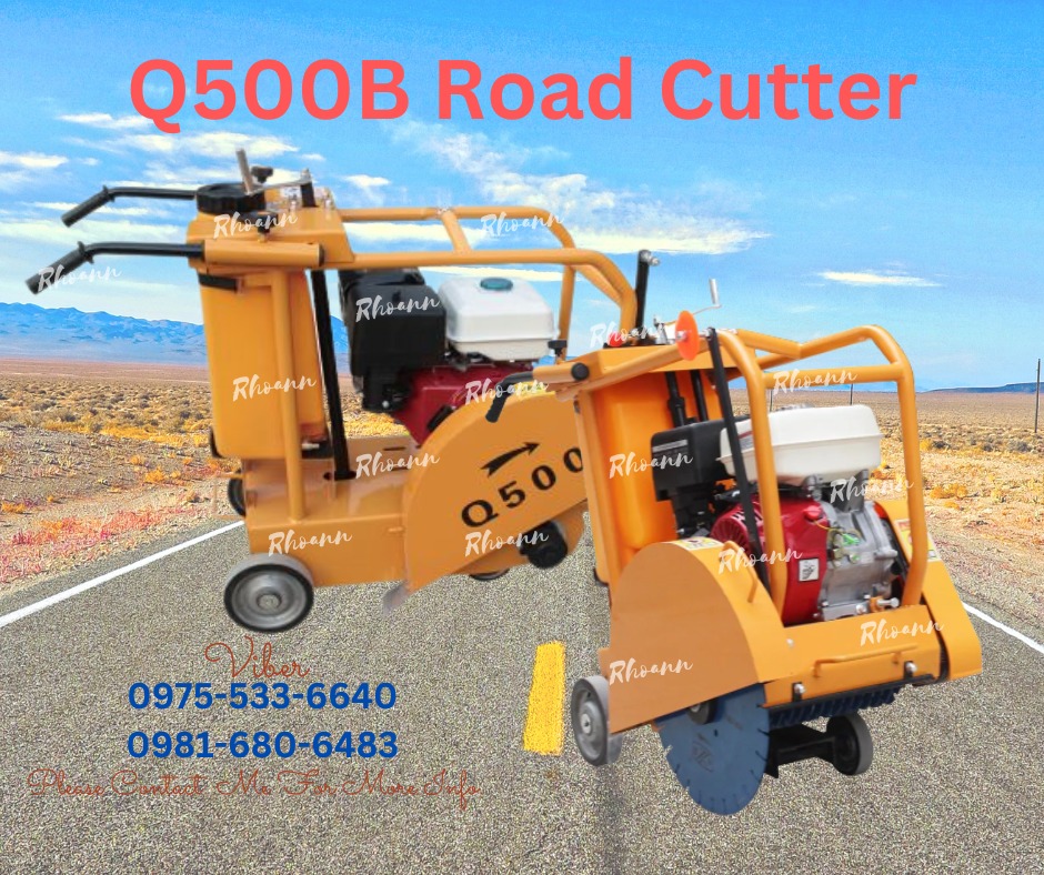 Q500B Road Cutter Machine gasoline engine, Commercial & Industrial ...
