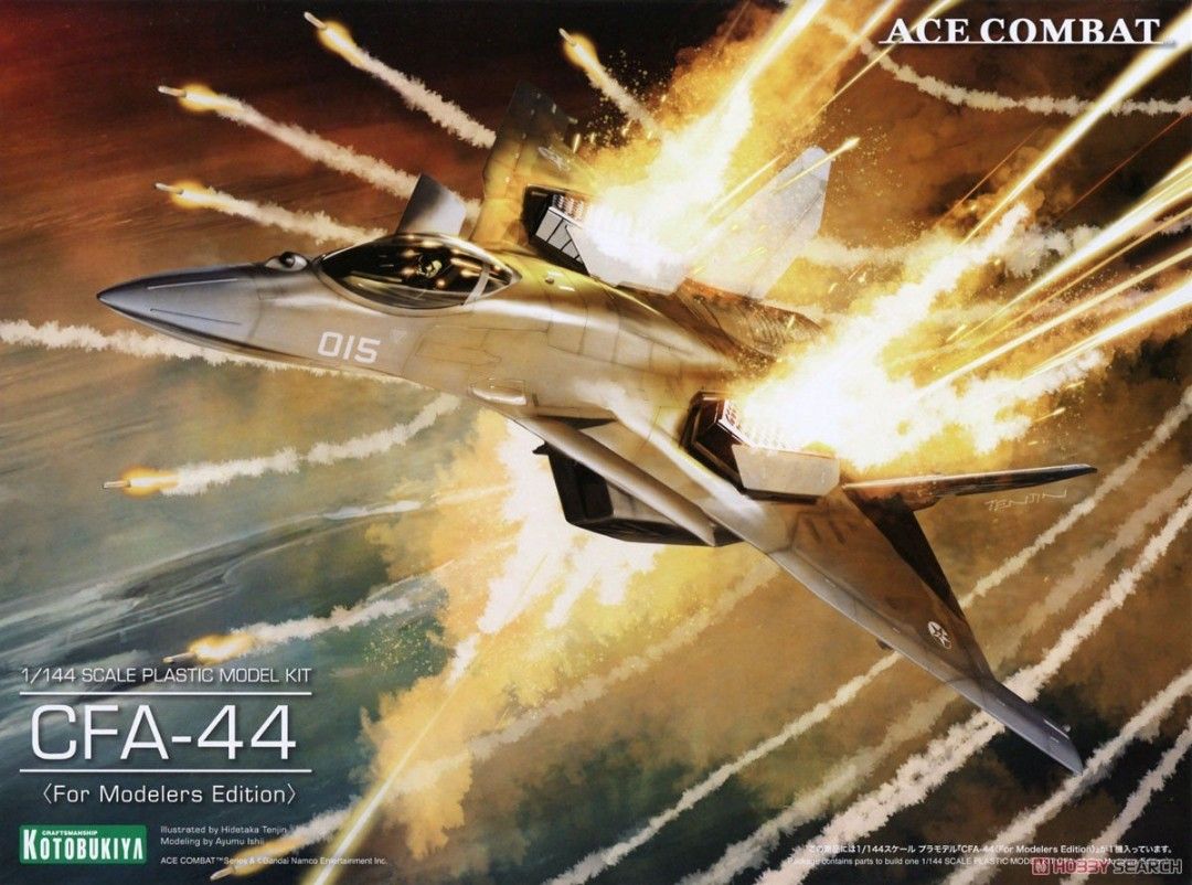 [RARE] Ace Combat CFA-44 Modeller's Edition Plastic Model Kit, Hobbies ...