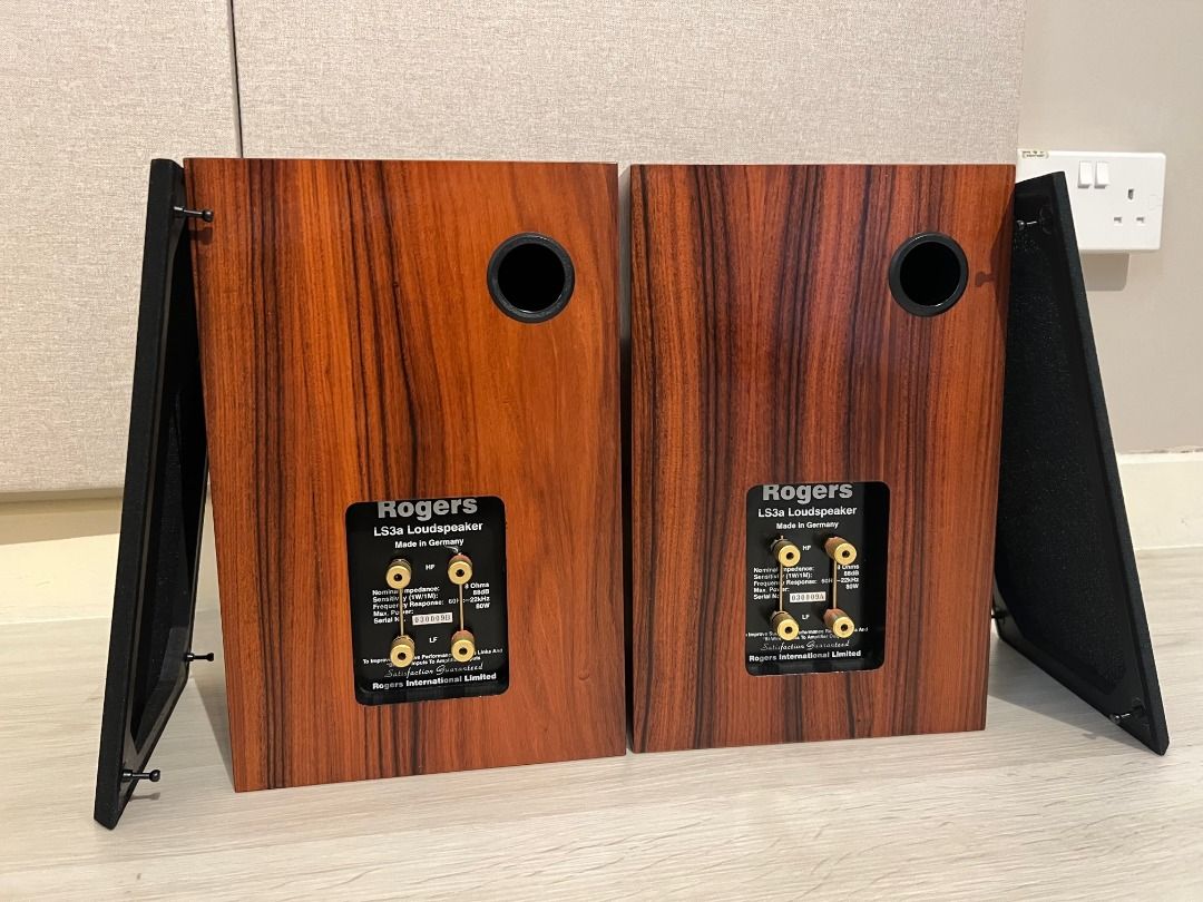 Rogers LS3a High-end audiophile bookshelf monitor speaker (German made)