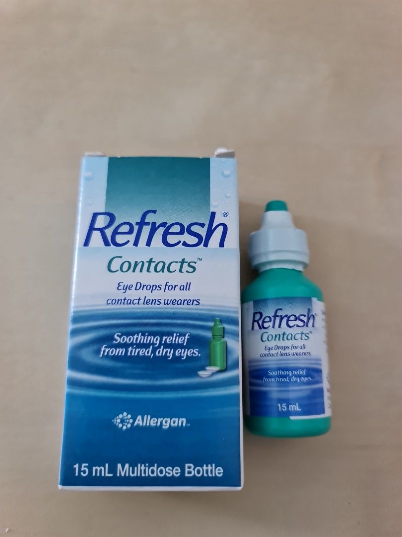 Refresh Contact lens eyedrop, Beauty & Personal Care, Vision Care on ...