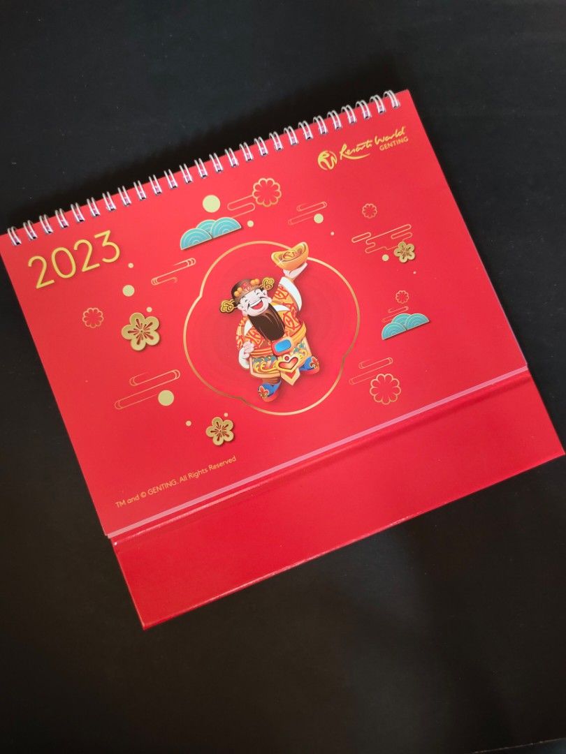 Resorts World Genting 2023 Calendar, Hobbies & Toys, Stationery & Craft ...