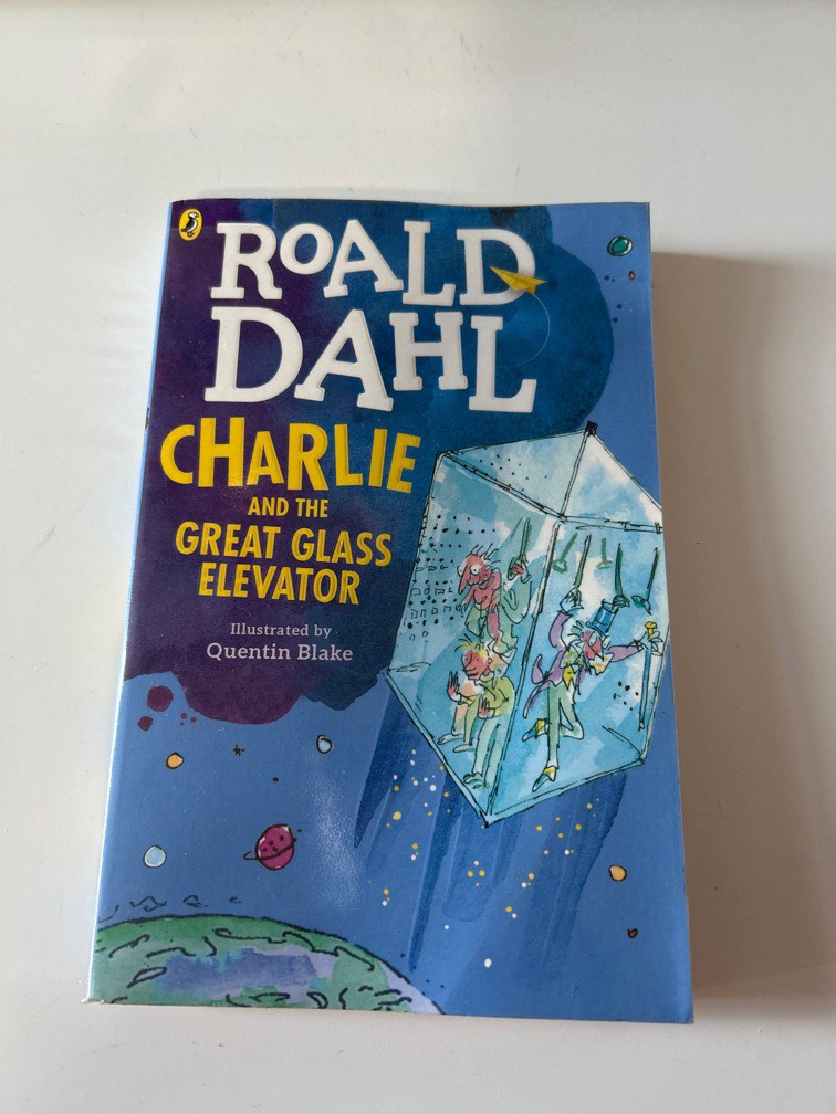 Roald Dahl Charlie and the great glass elevator, Hobbies & Toys, Books ...