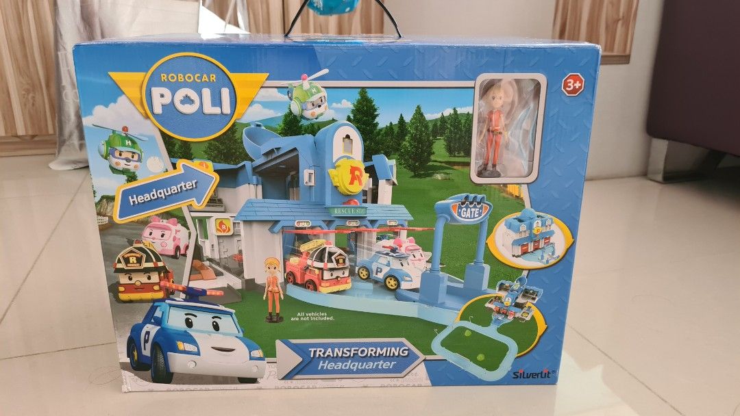 Robocar poli headquarter toy transformer transformer, Hobbies & Toys ...