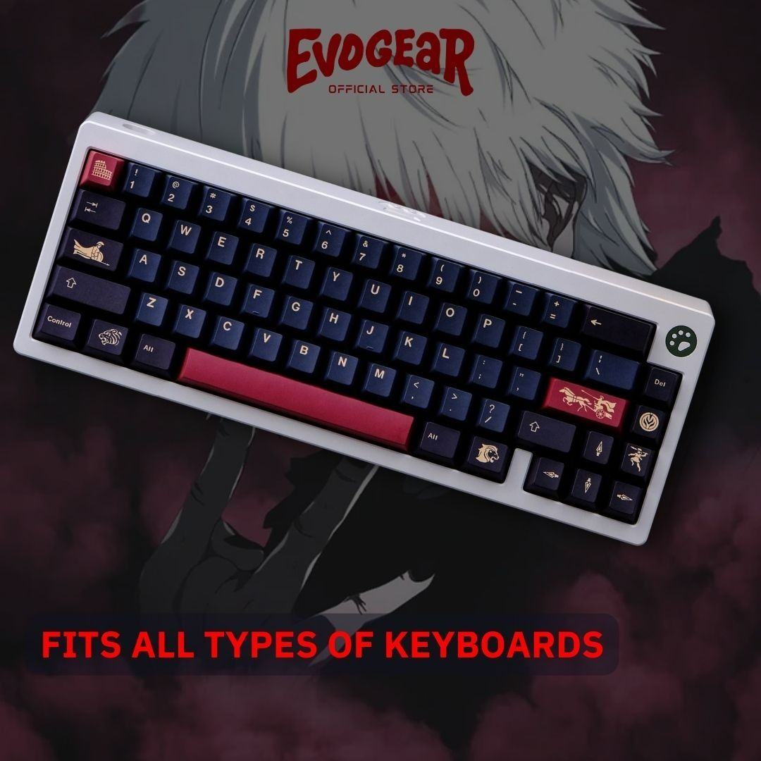 Rome Keycaps | English Keycaps | Cherry Profile | PBT Dye-Sub | 134 ...