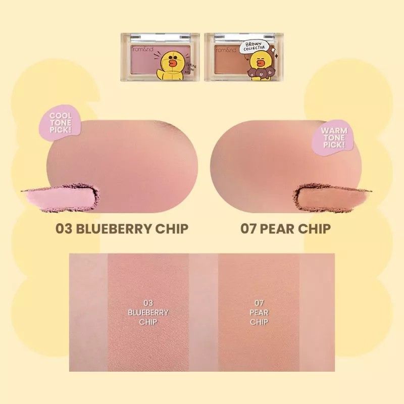 Rom&nd (Romand) Better Than Cheek Mini Line Friends Blush (Limited ...