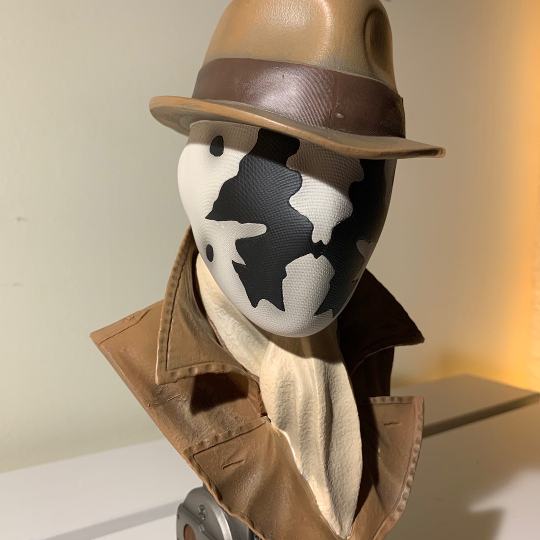 Rorschach Bust - Watchmen 1/3 Scale, Hobbies & Toys, Memorabilia ...