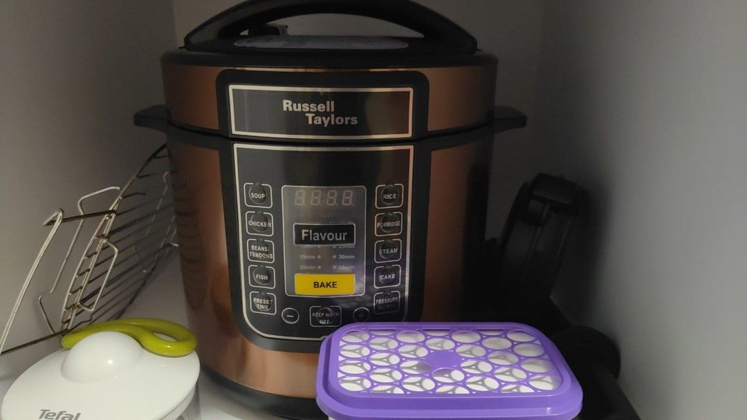 Russell Taylor Electric Pressure Cooker, TV & Home Appliances, Kitchen ...
