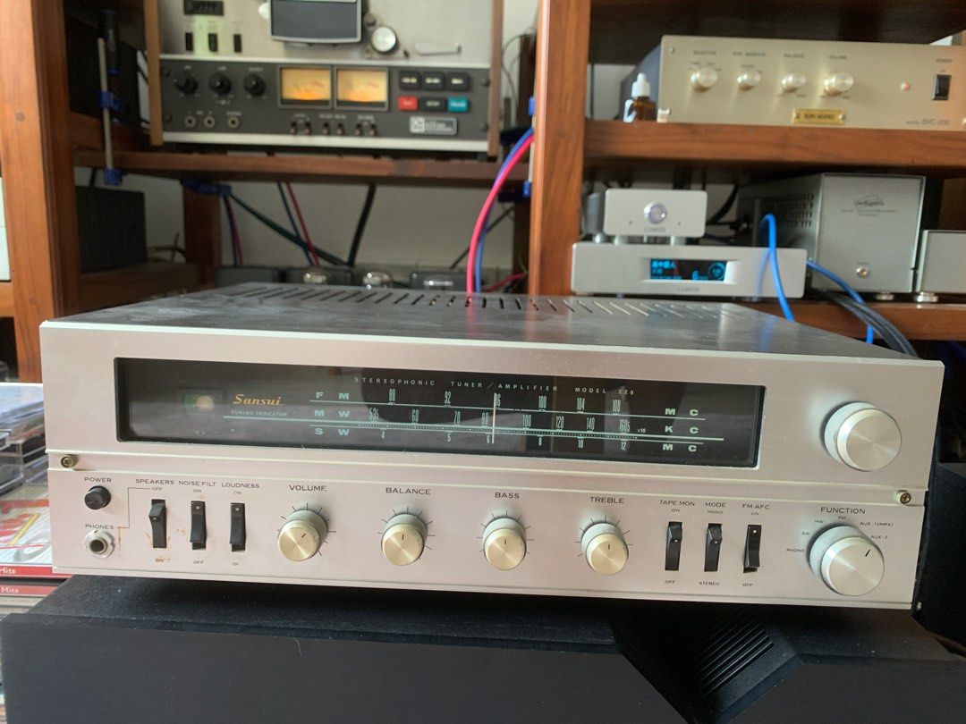 Sansui 220 tube amp for sell, Audio, Other Audio Equipment on Carousell