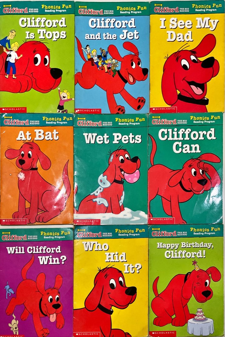 Scholastic learn to read -Clifford the big red dog -, Babies & Kids ...
