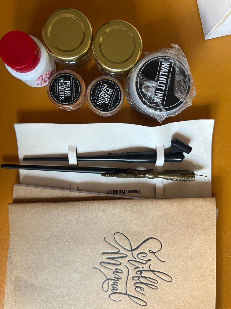 Scribble/Calligraphy Starter Kit - great for Beginners!, Hobbies & Toys ...