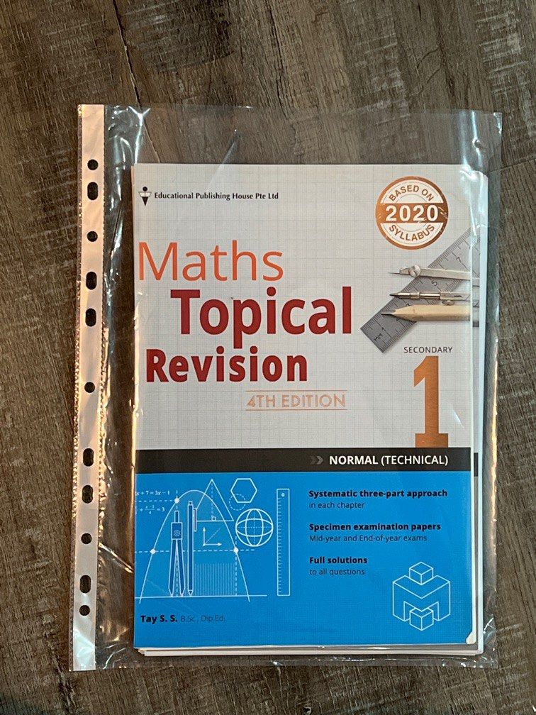 SEC 1 NORMAL TECHNICAL MATHS TOPICAL REVISION NT, Hobbies & Toys, Books & Magazines, Assessment ...