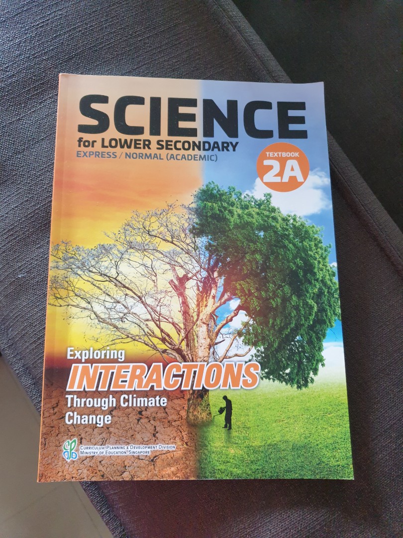 Sec 2 Science textbook 2A, Hobbies & Toys, Books & Magazines, Textbooks ...
