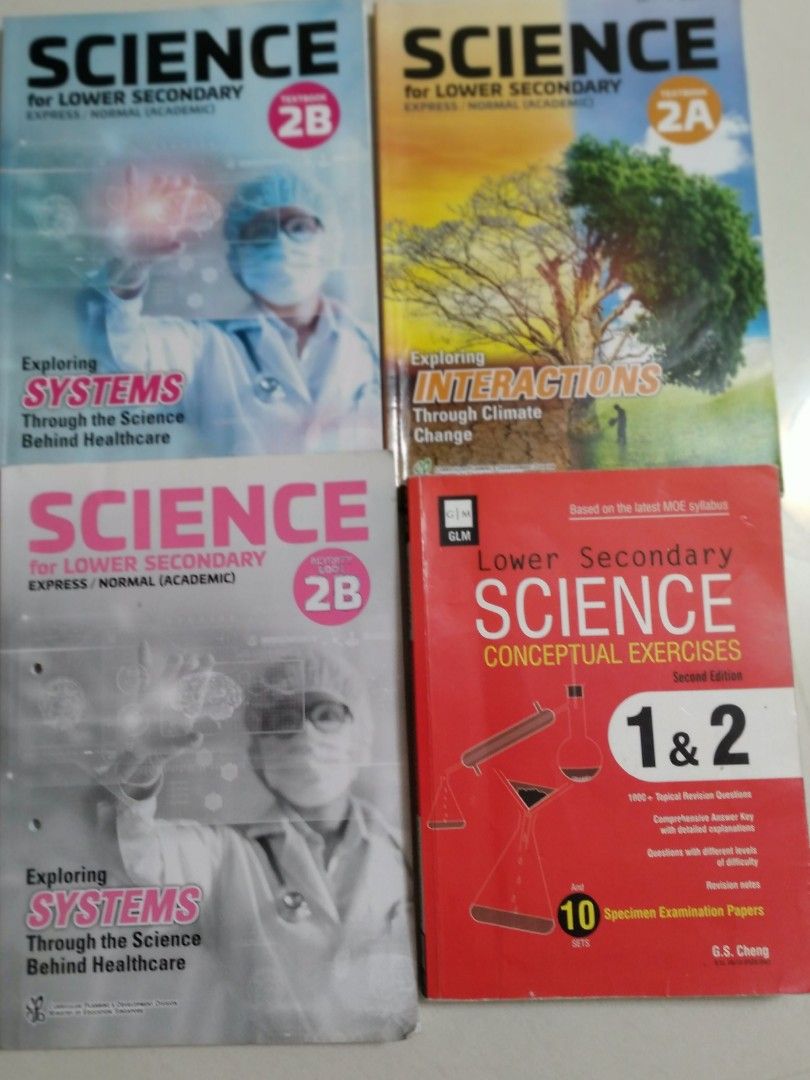 Secondary 2 Science textbook and assessment book, Hobbies & Toys, Books ...