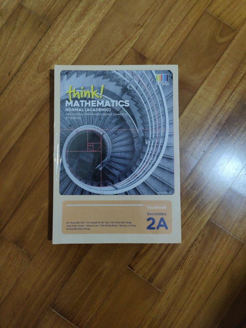 Secondary 2 Think Mathematics Normal 2A & 2B Textbooks, Hobbies & Toys ...