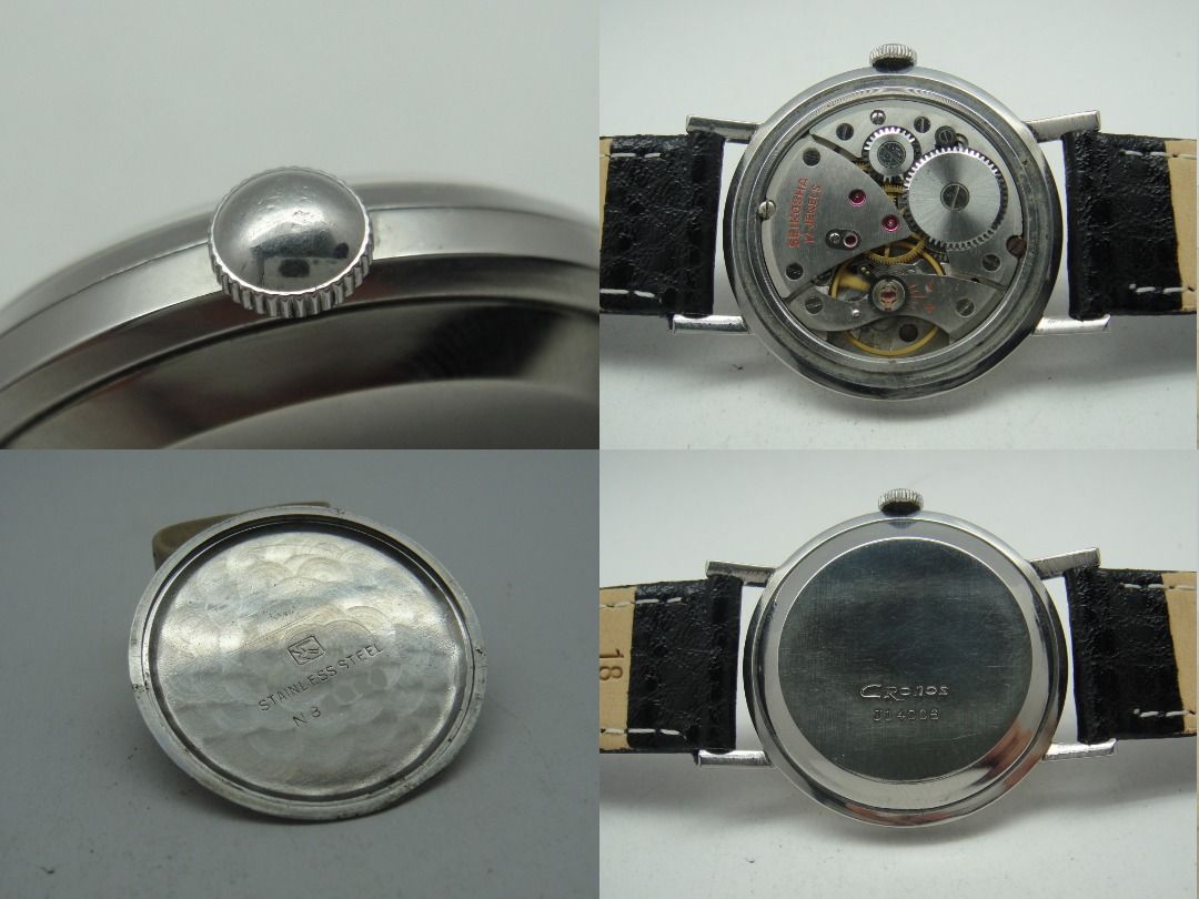 SEIKO CRONOS DIASHOCK 17 JEWELS J14008 HAND WINDING 1958's, Luxury ...