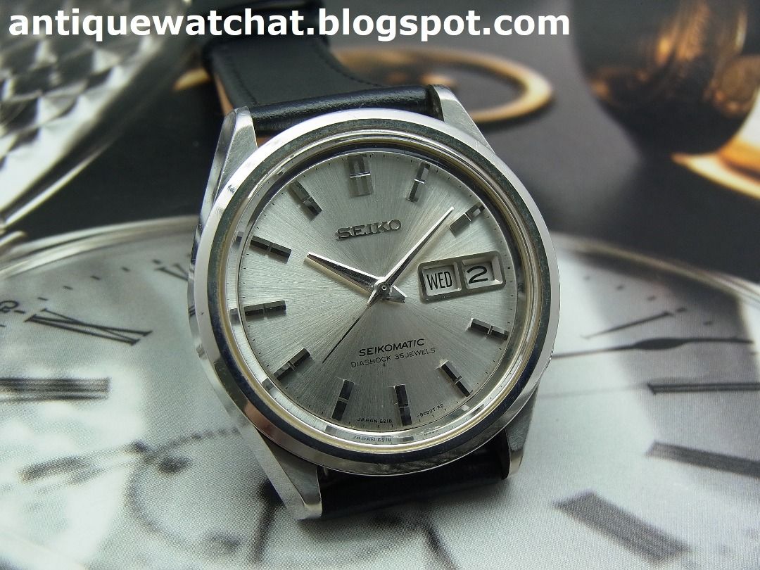 SEIKOMATIC DIASHOCK 35 JEWELS 6218-8000 1966's, Luxury, Watches on ...