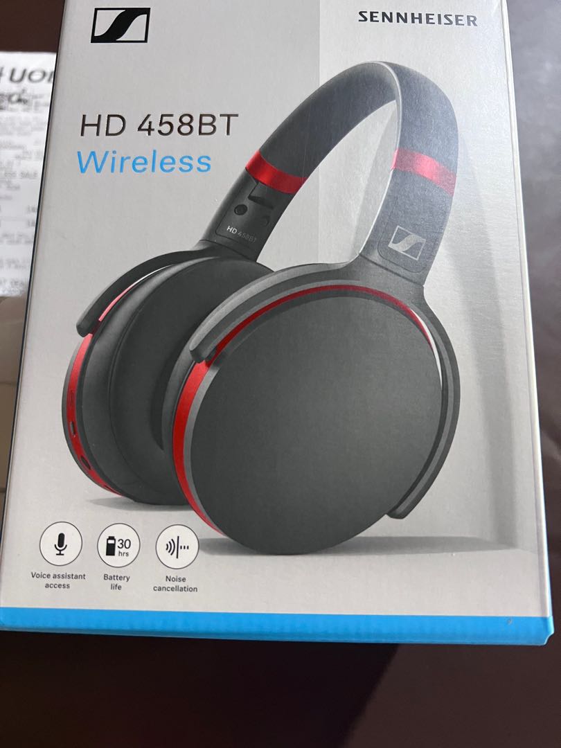 SENNHEISER HD458BT wireless headphone, Audio, Headphones & Headsets on ...