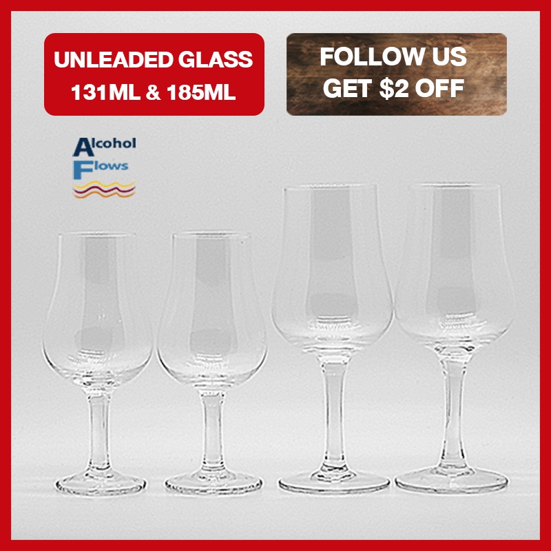 Set of 4 - Whisky Glass/ Nosing Glass / Tasting Glass / Tulip Glass ...