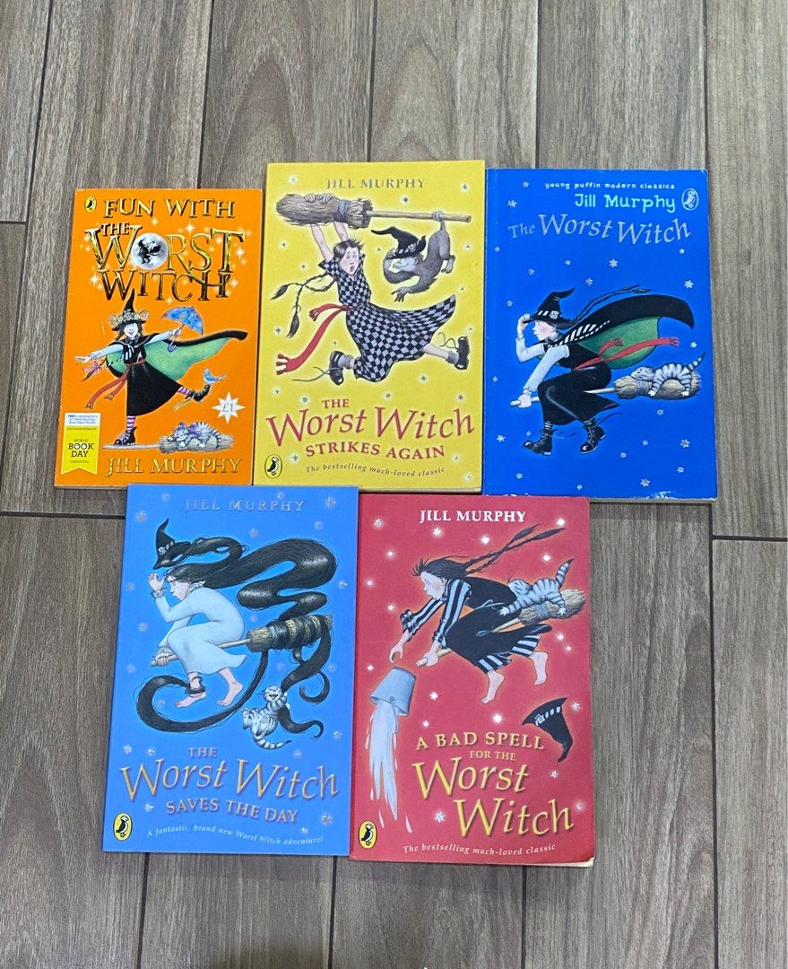 Set of 5 The Worst Witch Series, Hobbies & Toys, Books & Magazines ...