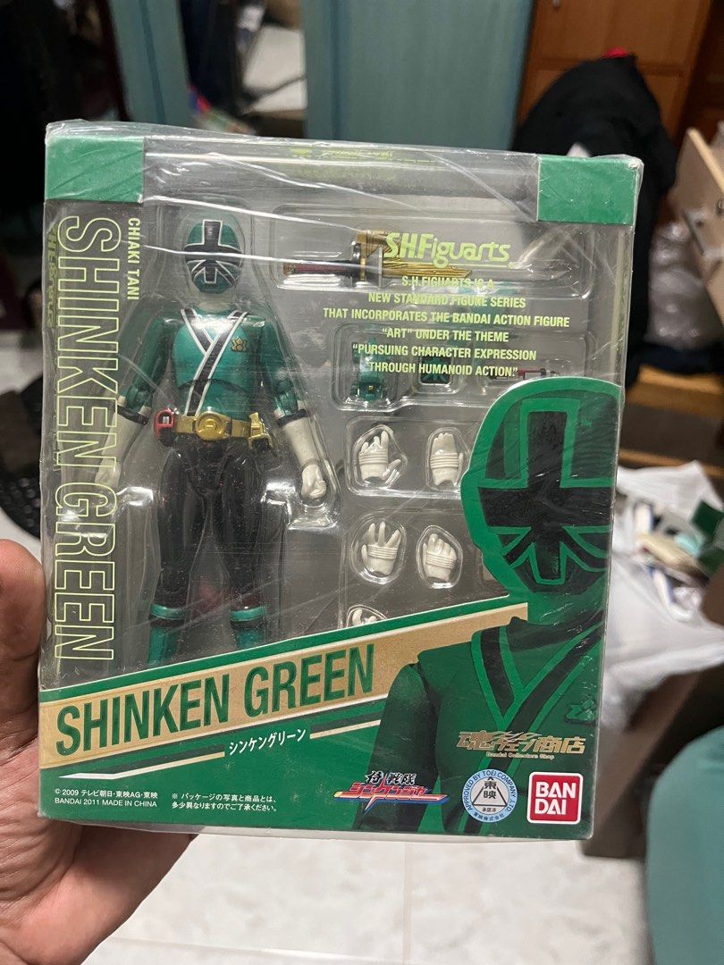 Shinken green (power ranger), Hobbies & Toys, Toys & Games on Carousell