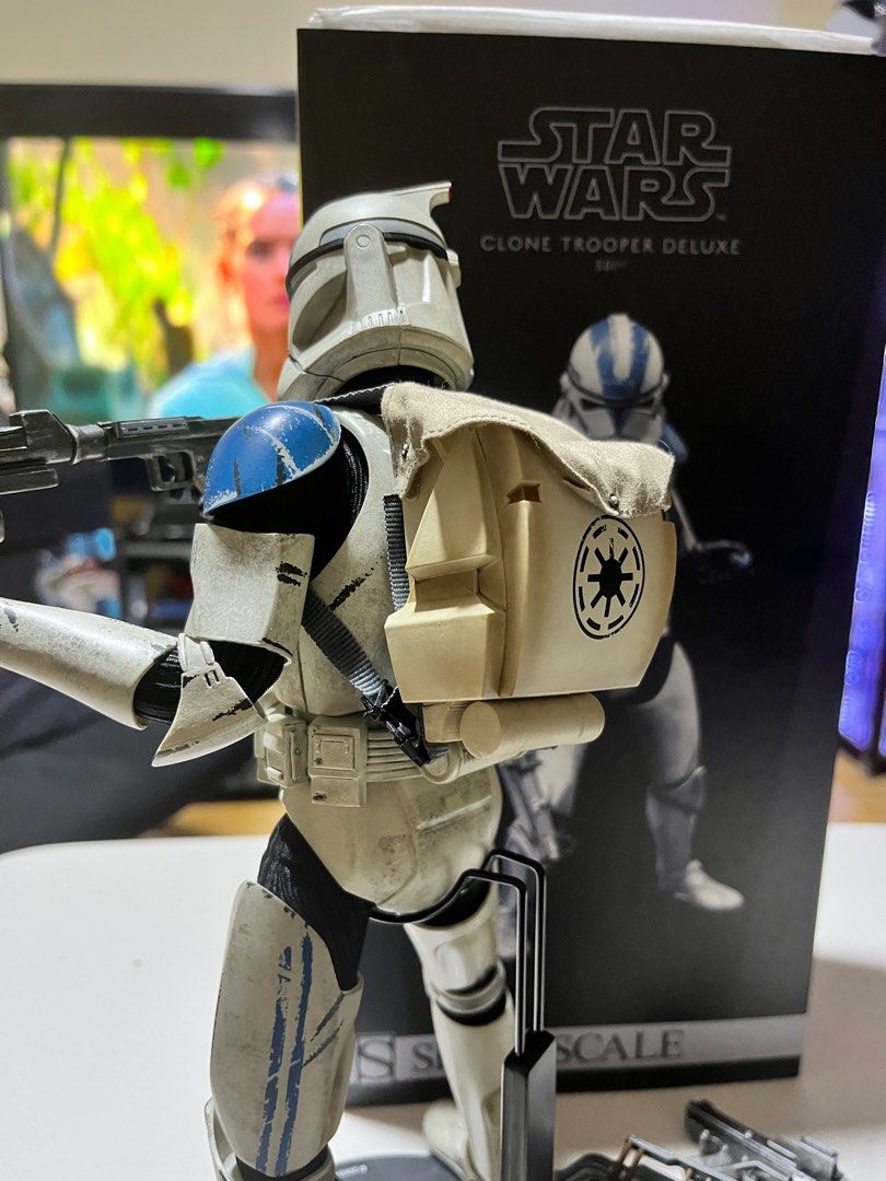 SIDESHOW Clone Trooper Deluxe, Hobbies & Toys, Toys & Games on Carousell