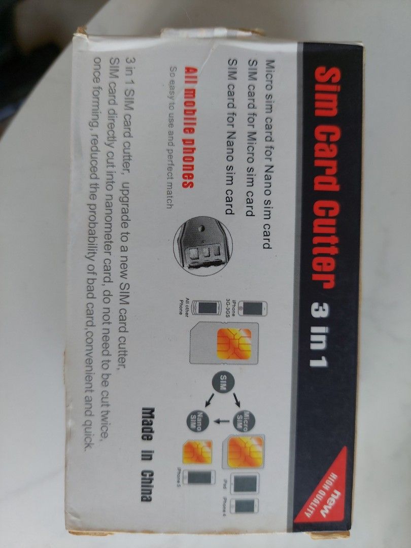 SIM card cutter, Mobile Phones & Gadgets, Mobile & Gadget Accessories ...
