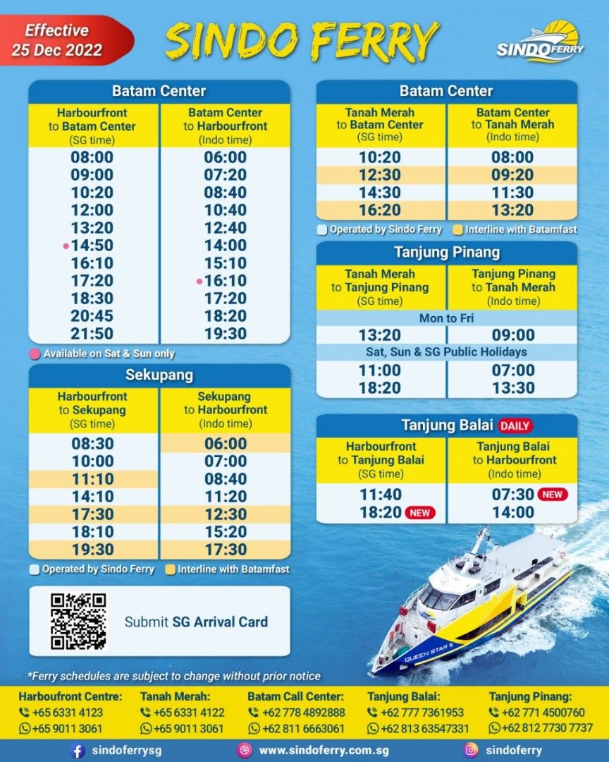 Sindo Ferry 2 Way, Tickets & Vouchers, Flights & Overseas Attractions ...