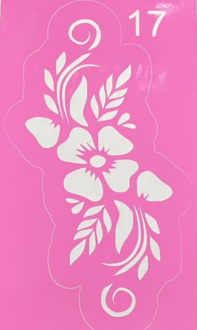 Single Hand Stencils, Hobbies & Toys, Stationery & Craft, Handmade ...