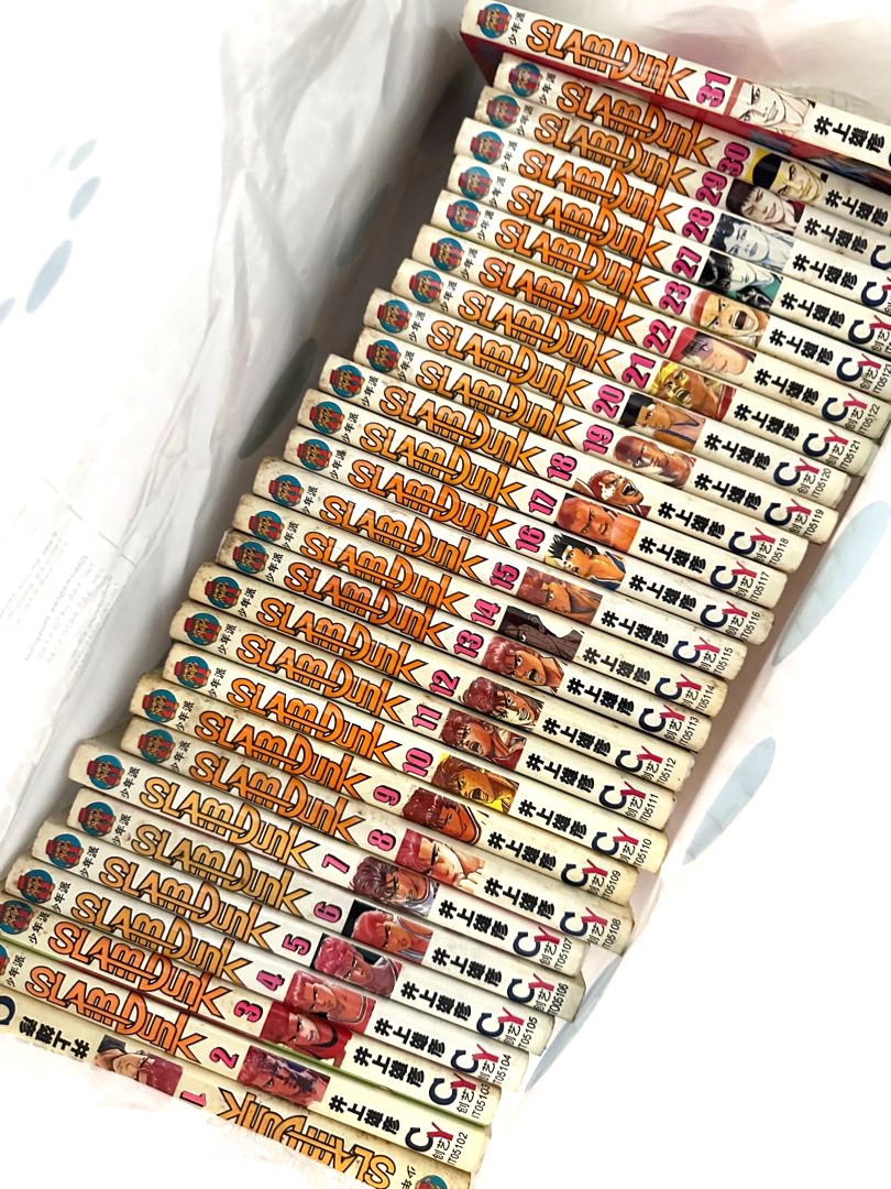 Slam Dunk full set comics book 1 to 31, Hobbies & Toys, Books ...