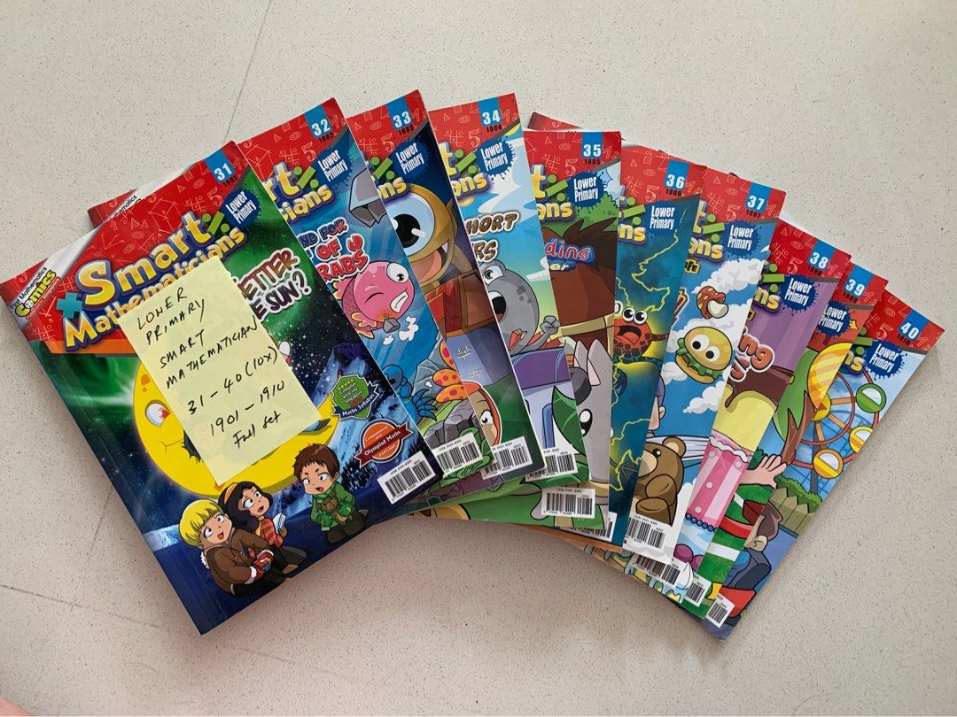 Smart Mathematicians Lower Primary 31-40, Hobbies & Toys, Books ...