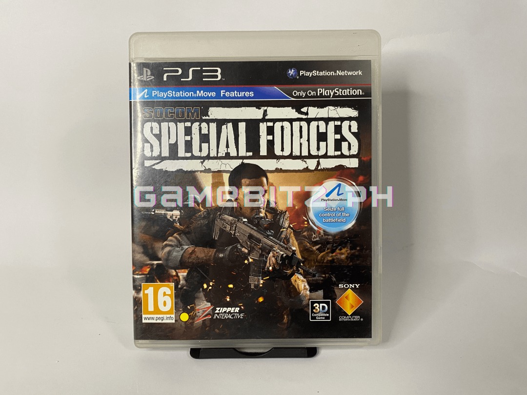Socom Special Forces Sony PS3 Game, Video Gaming, Video Games ...