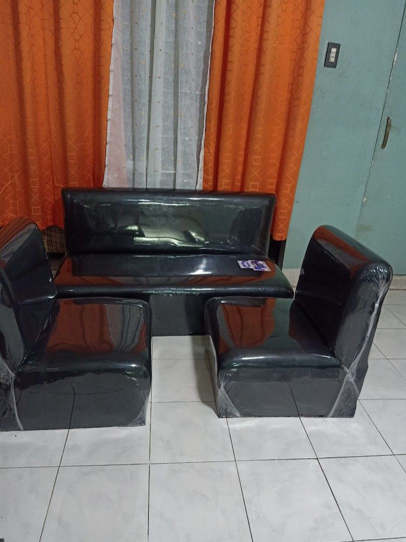 Sofa set/ Sala set Uratex, Furniture & Home Living, Furniture, Sofas on ...