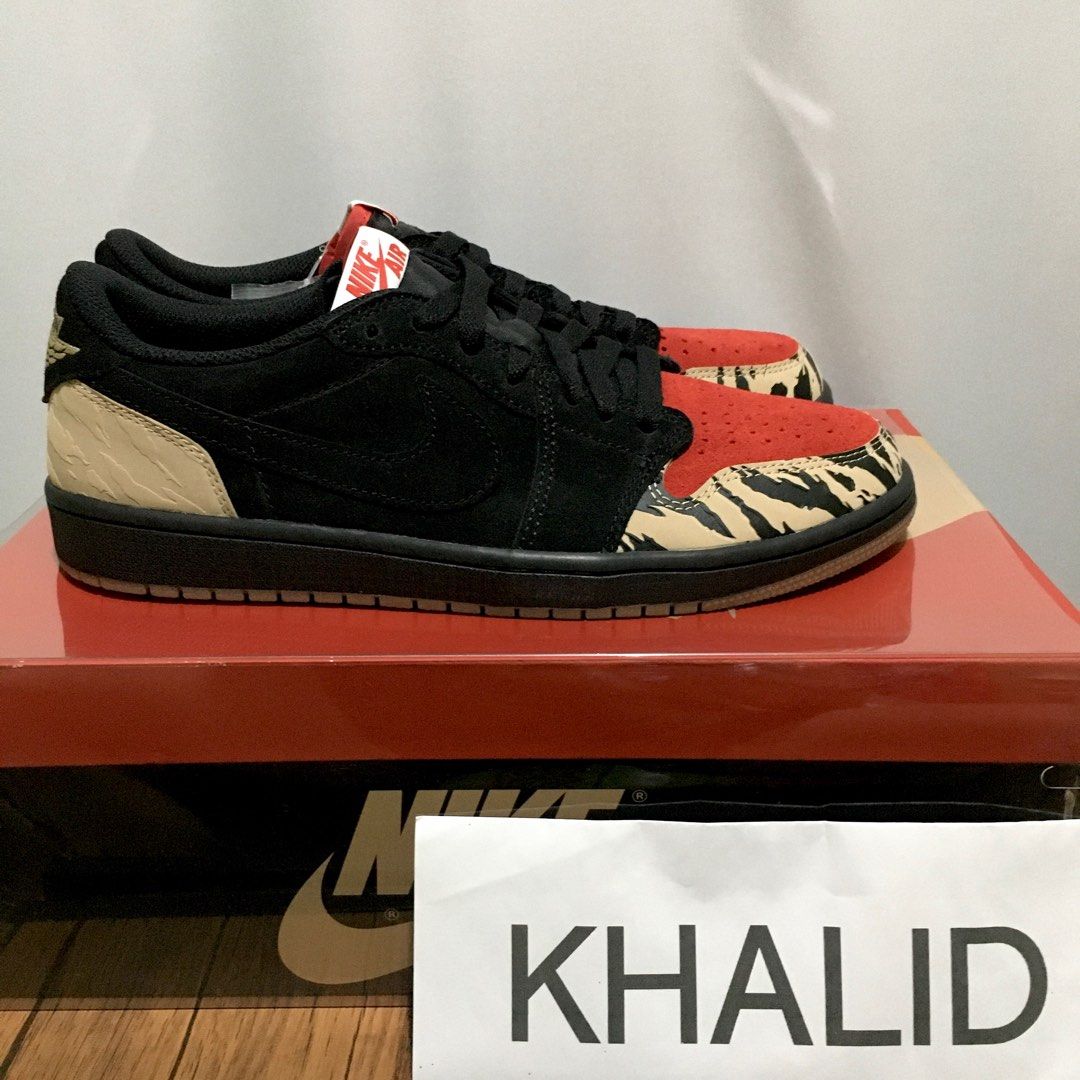 Solefly x Air Jordan 1 low OG SP "Everglades", Men's Fashion, Footwear ...