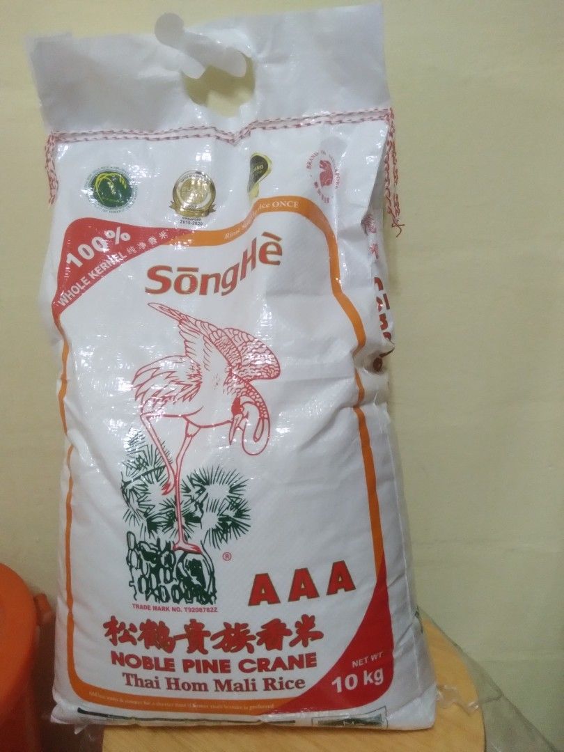 SongHe Thai Hom Mali Rice, Food & Drinks, Rice & Noodles on Carousell