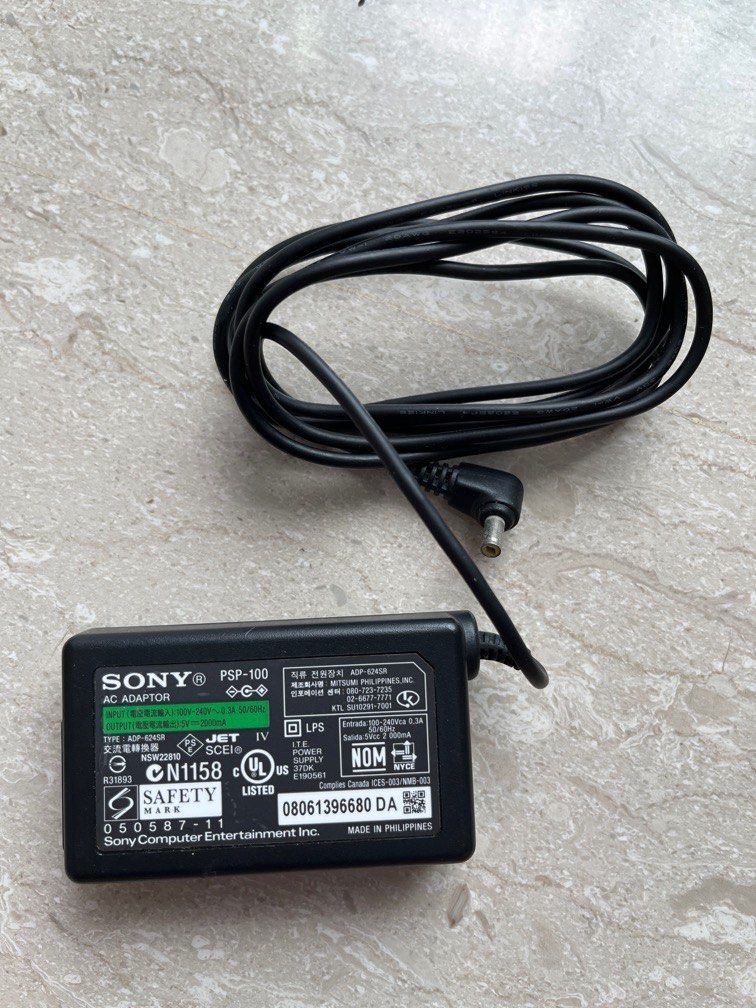 Sony PSP charger, Computers & Tech, Parts & Accessories, Chargers on ...