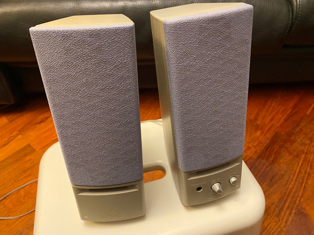 Sony Vaio Computer PC Speaker System PCVA-sp2, 音響器材, Soundbar、揚聲器、藍牙喇叭 ...