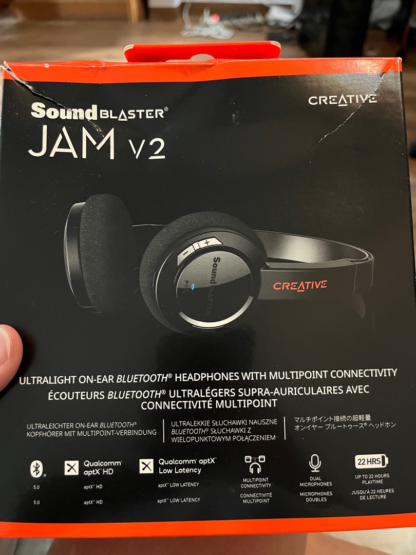 Soundblaster Jam V2, Audio, Headphones & Headsets on Carousell