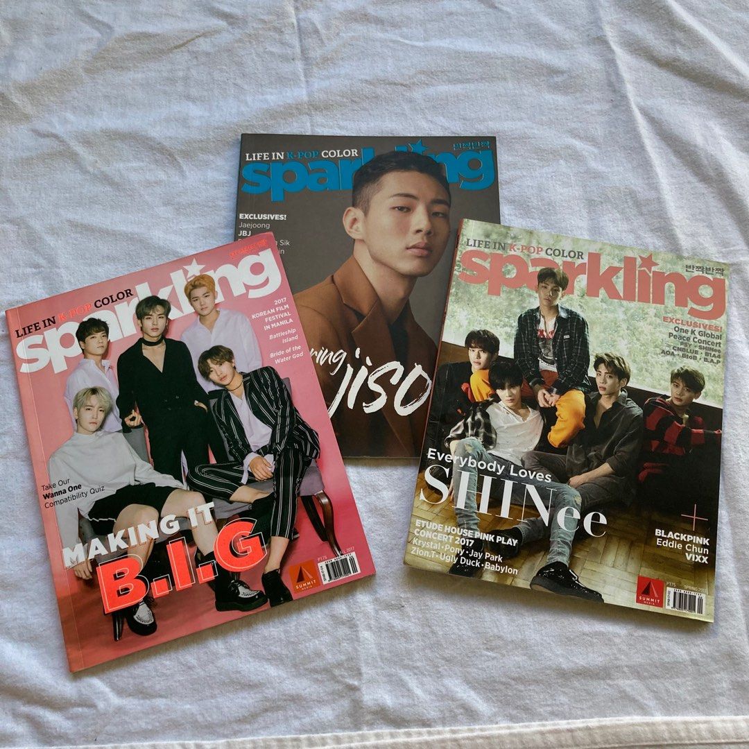 BUNDLE‼️ Sparkling Magazine: Life in a Kpop Color ♡, Hobbies & Toys ...