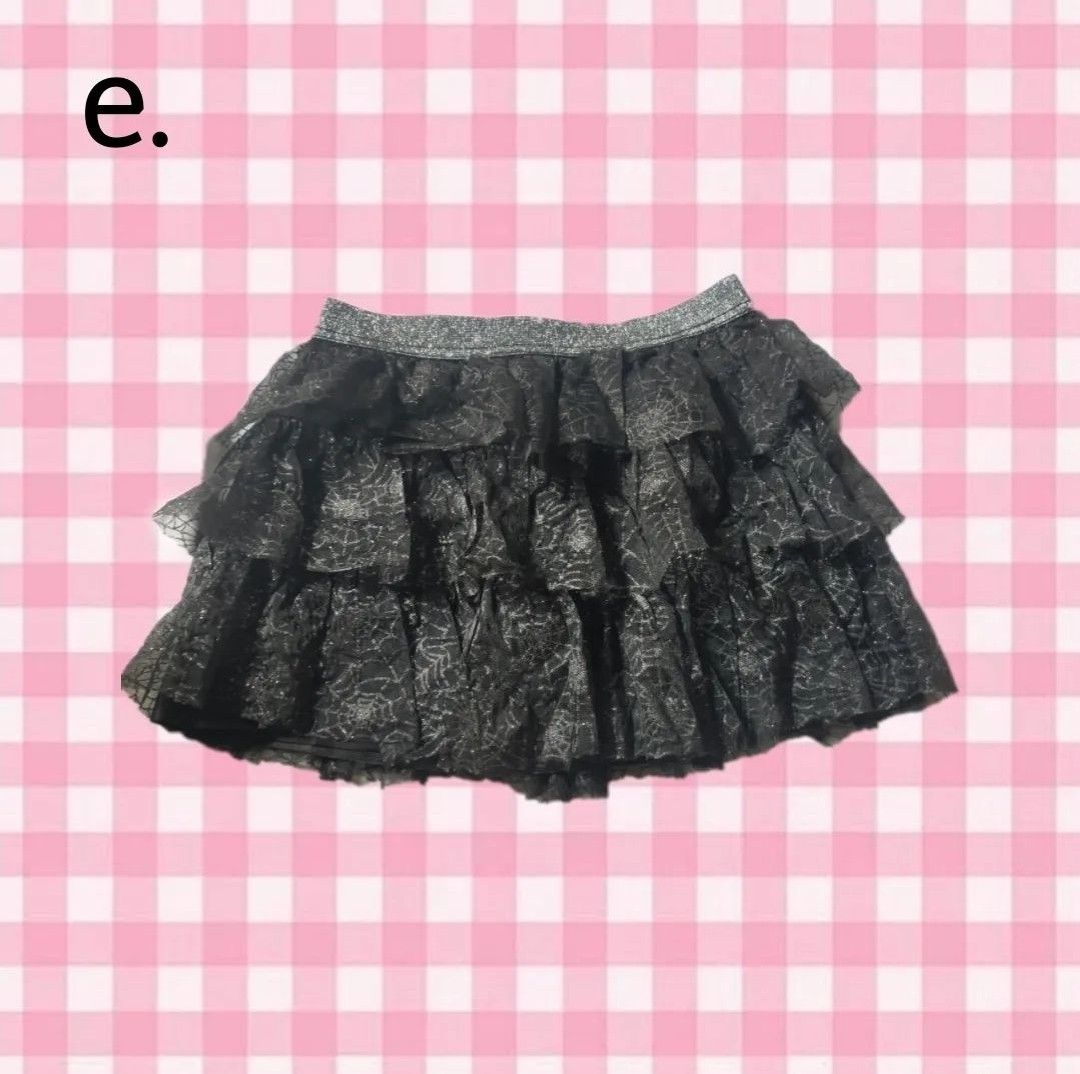 spider web skirt gothic grunge emo punk fairycore y2k lolita alt, Women ...