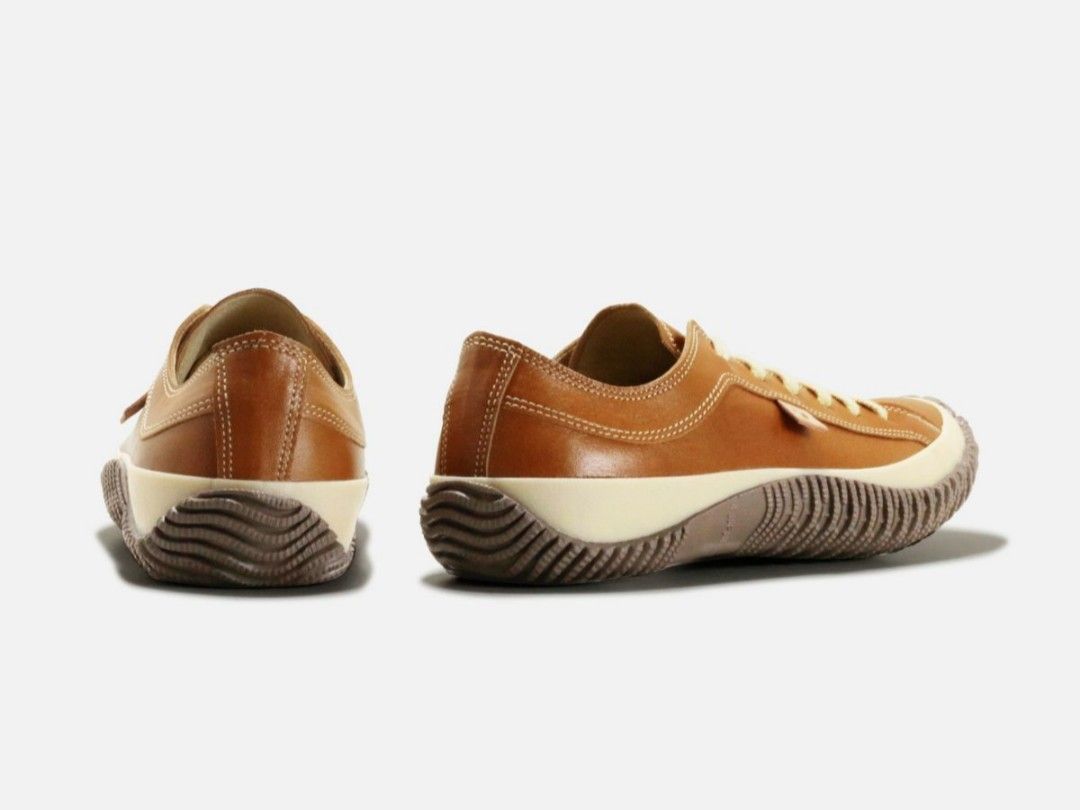 Spingle Move Kangaroo Leather Low Cut Light Brown SPM-110 Japan ...