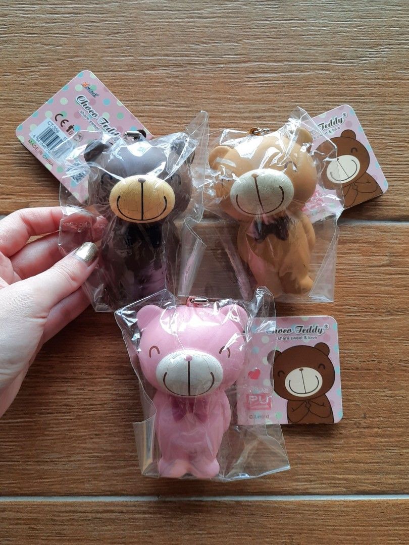 Squishy / squishies / choco Teddy / bear, Hobbies & Toys, Toys & Games ...