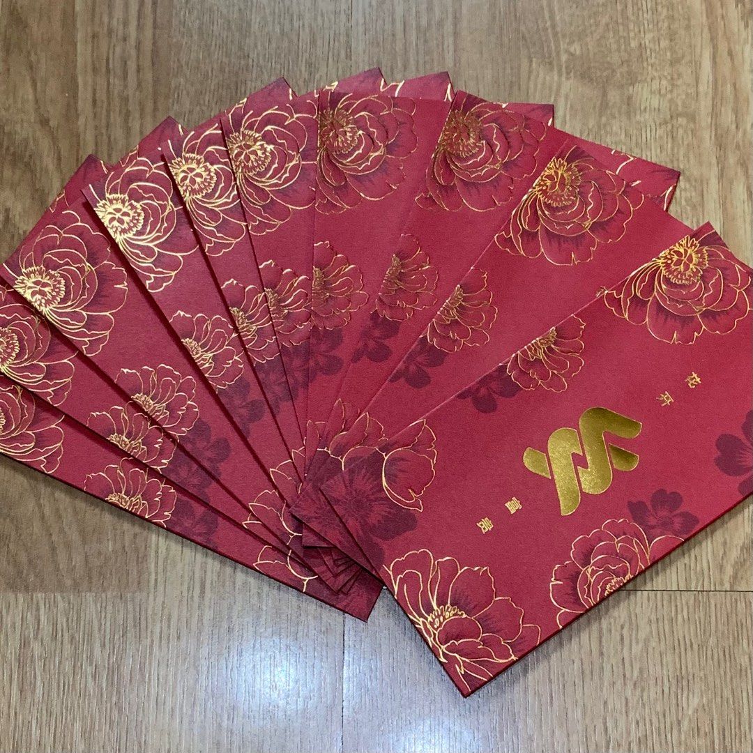 STANDARD CHARTERED RED PACKETS, Hobbies & Toys, Stationery & Craft, Art ...